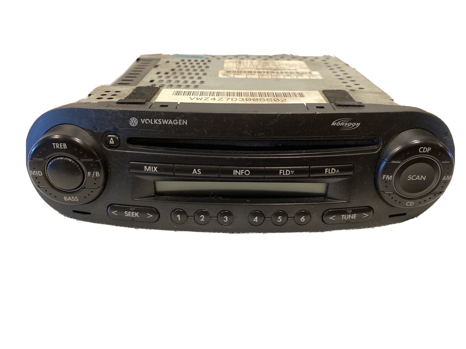 VW Beetle CD MP3 Monsoon System Radio | 1C0 035 196M | Genuine OEM ...