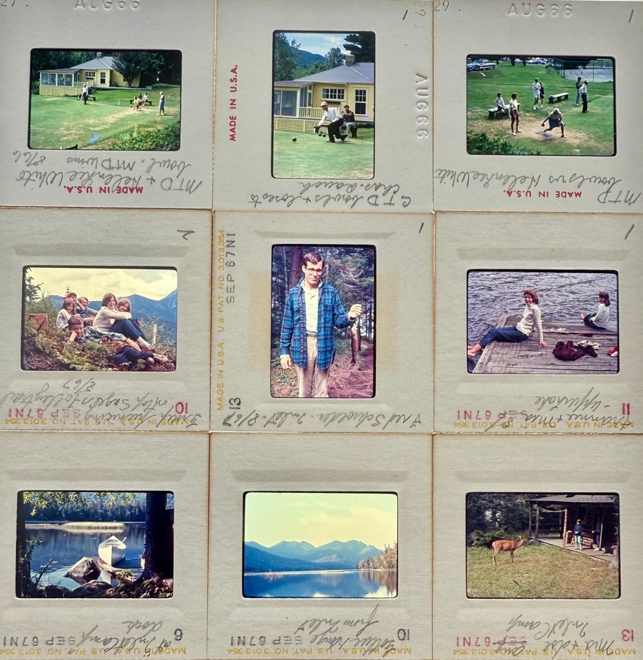 Vintage 35mm Photo Slides 1970s (~500 per lot) - New York (Adirondack ...