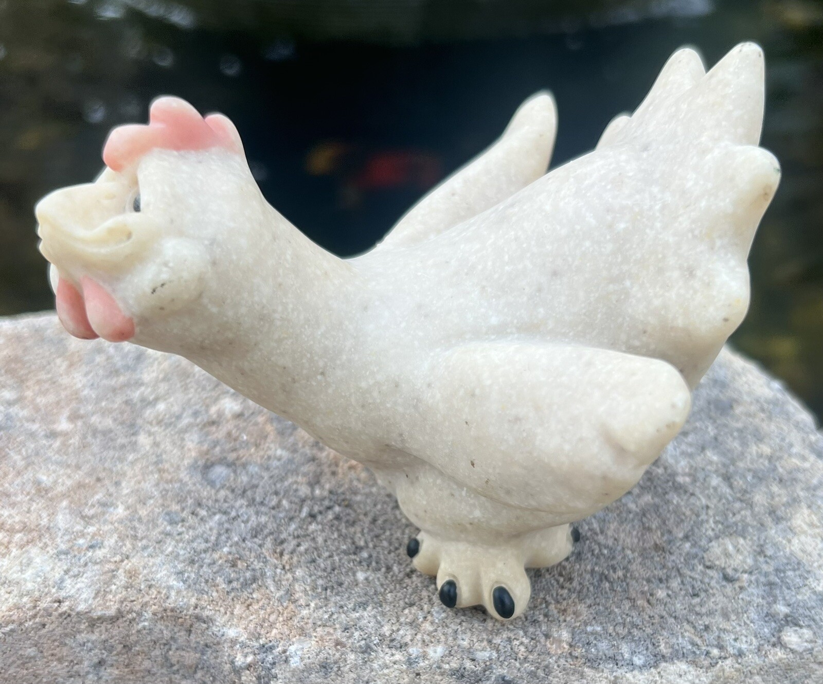 2 Vintage 2002 Quarry Critters “Crouton & Cackles” Rooster/Hen Chicken ...