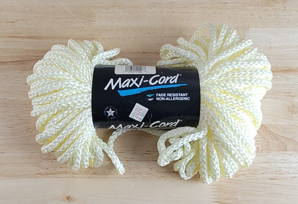 Vintage Maxi Cord-Crafty Cord MACRAME CORD 4mm-6mm You Choose | eBay