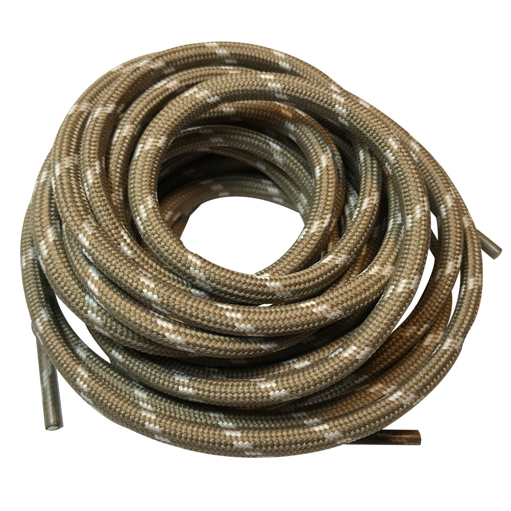 1 pair hiking construction work boot laces round shoelaces strings ...