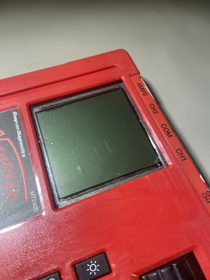 Snap On MT2400 Vantage Power Graphing Meter For Parts Or Repair | eBay