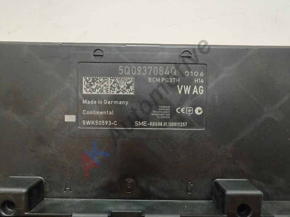 Volkswagen VW Golf MK7 2013-2020 BCM Body Control Module 5Q0937084Q ...