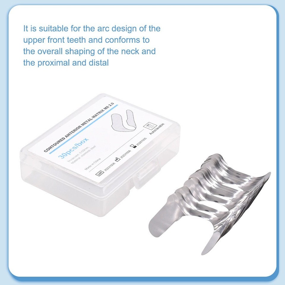 5BOX Dental Proximal Anterior Strips Twin Matrices Matrix Strip ...