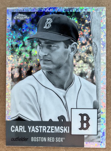 2022 Topps Chrome Platinum Anniversary B&W Mini Diamonds #435 Carl ...