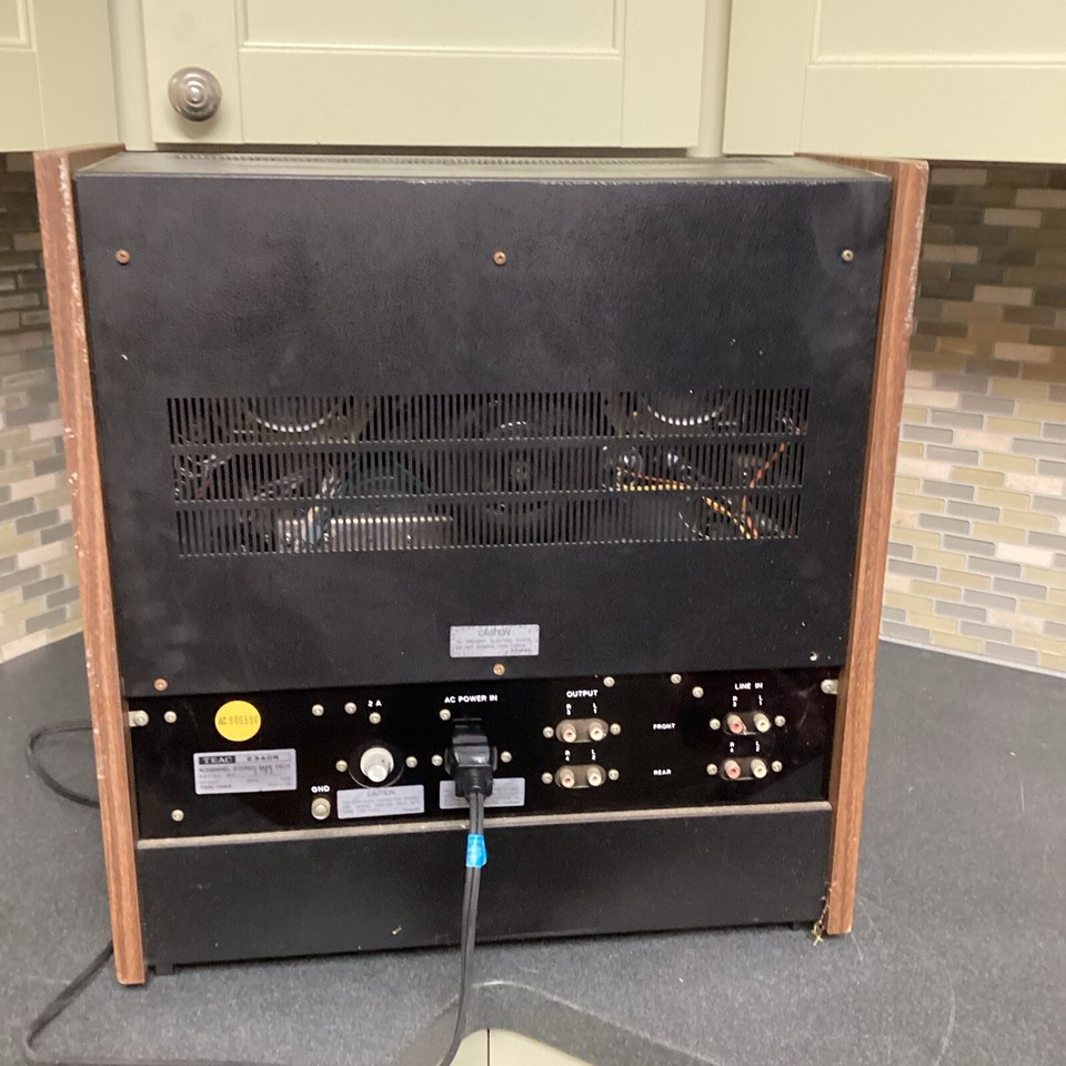 Vintage TEAC 2340R SIMUL- TRAK Audio 4 Channel Stereo Tape Reel-to-Reel ...