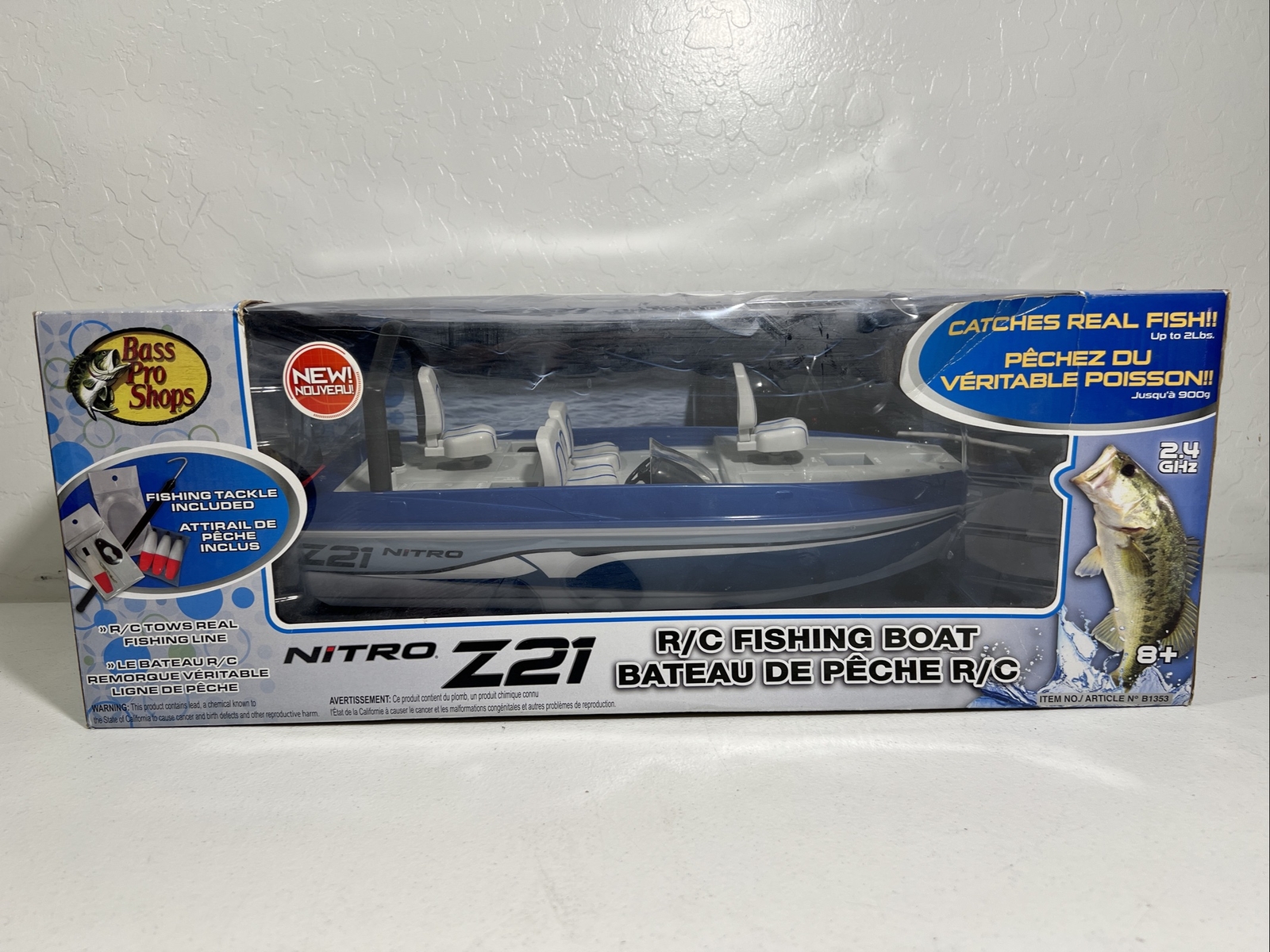 Remote Control Fishing Boat Bass Pro Shops BRAND for sale online | eBay