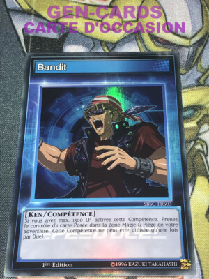Occasion Carte Yu Gi Oh BANDIT SBSC-FRS03 SPEED DUEL | eBay