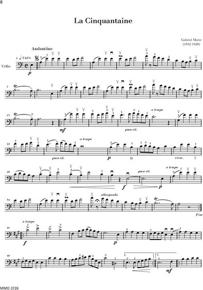 The Cello Soloist - Classic Solos for Cello and Piano - Classic Solos ...