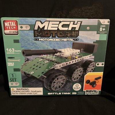 Mech Motors Motorized and Mechanized Building Set Workshop Toys ...