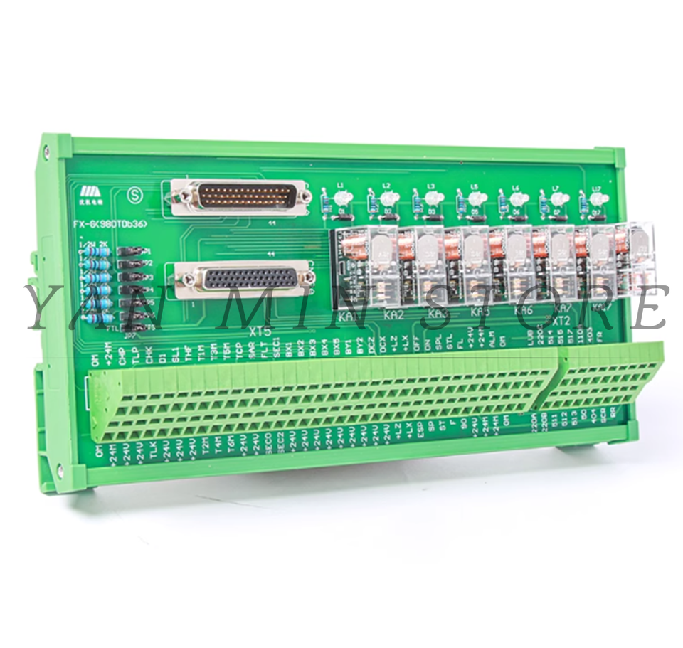 1PC CNC Machine Tools CAK5085 Relay Board Relay Module Splitter FX-G ...