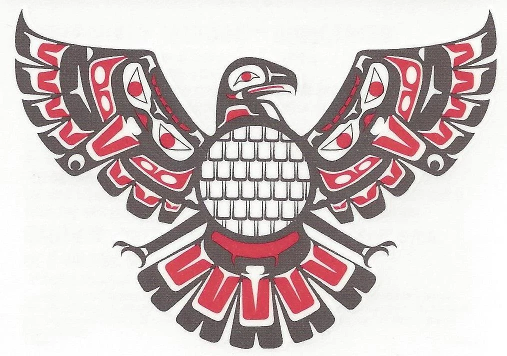 Native American Tribal Eagle Tattoo