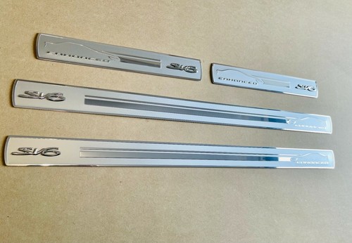 SV6 Enhance Door scuff badge plate for VE VF Holden Commodore(Front and ...