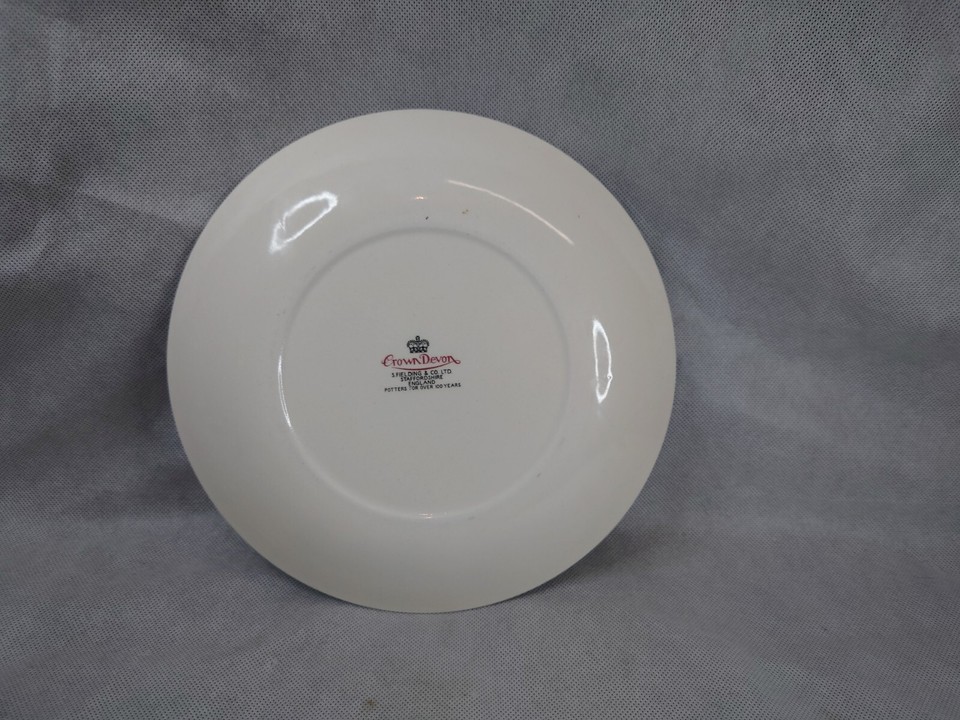 Crown Devon Plate 9" Fruit Plate Dessert | eBay