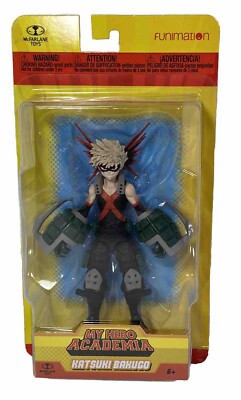 2021 McFarlane Toys Funimation My Hero Academia Katsuki Bakugo Action ...