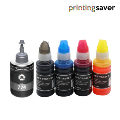 Lot Ink Refill fits Non-oem For Epson E6641 E7741 Ecotank ET-3600 ET ...