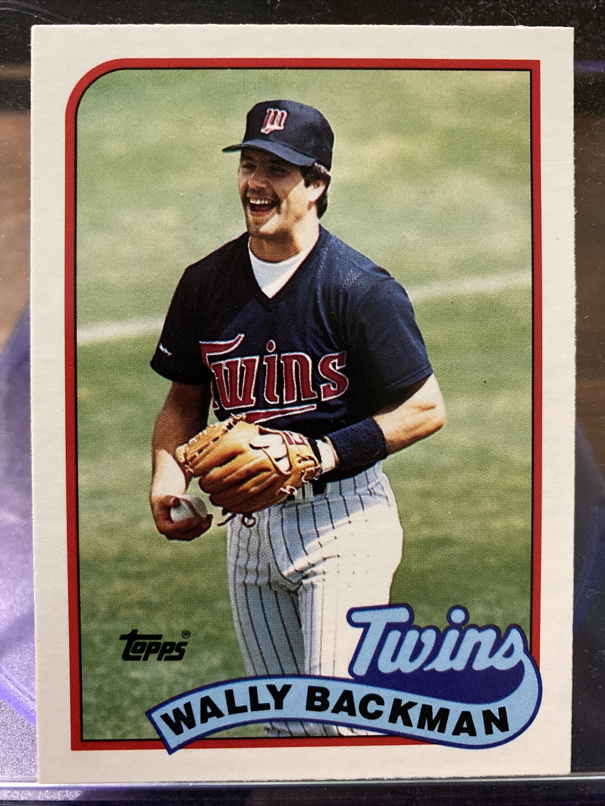 1989 Topps Traded Baseball Wally Backman #5T Minnesota Twins | eBay