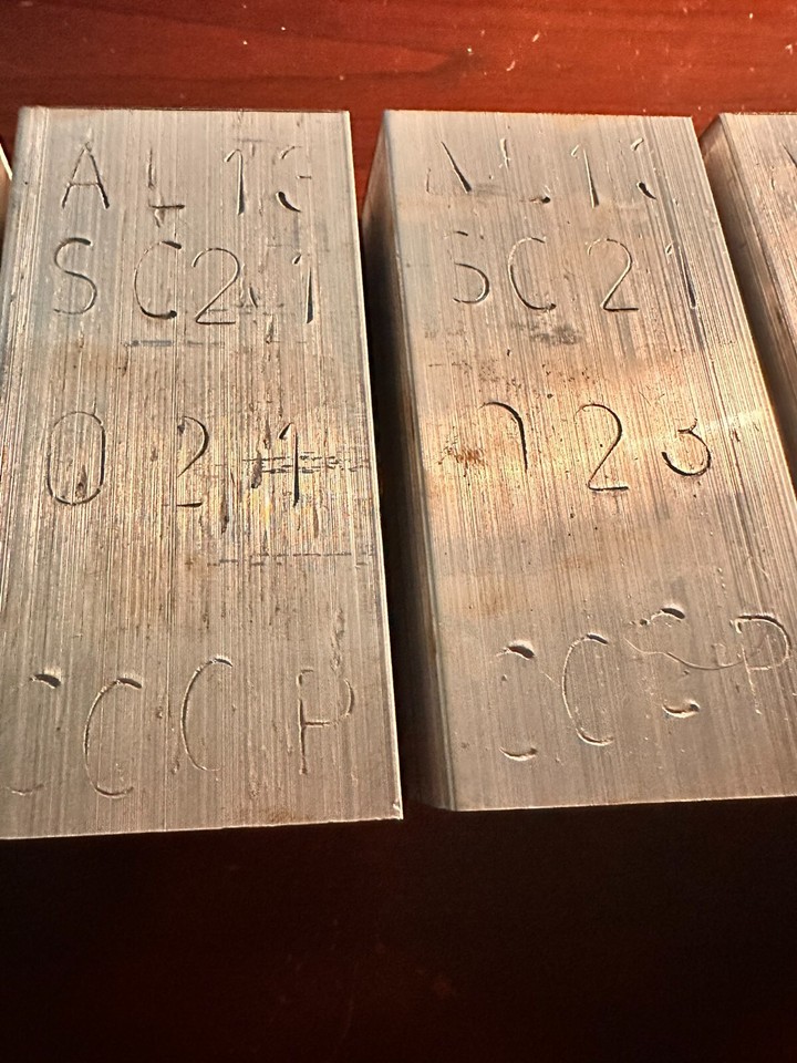 Rare Soviet 1 Troy LB Pound USSR Scandium 21 Metal Bar For MIG 29 ...