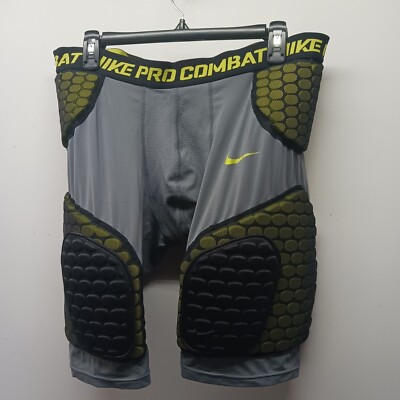 NIKE Pro Combat Padded Compression Shorts Men's XL Football | eBay