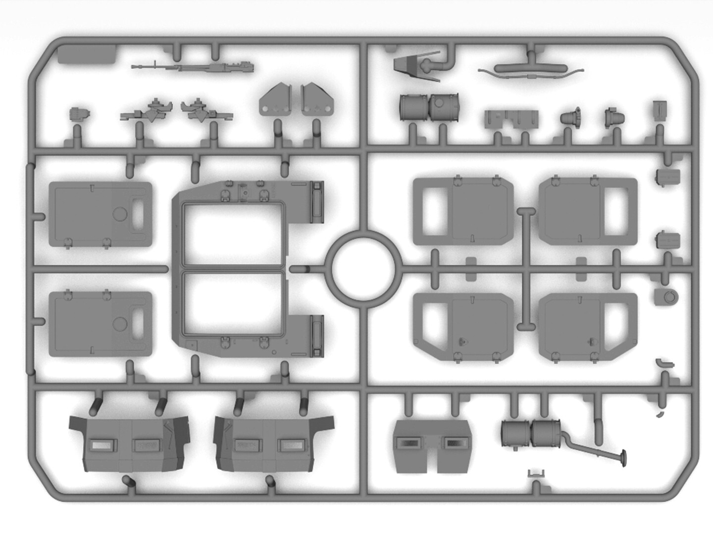 Kozak-2 - Ukrainian MRAP-class Armored Vehicle (Model kit) 1/35 ICM ...