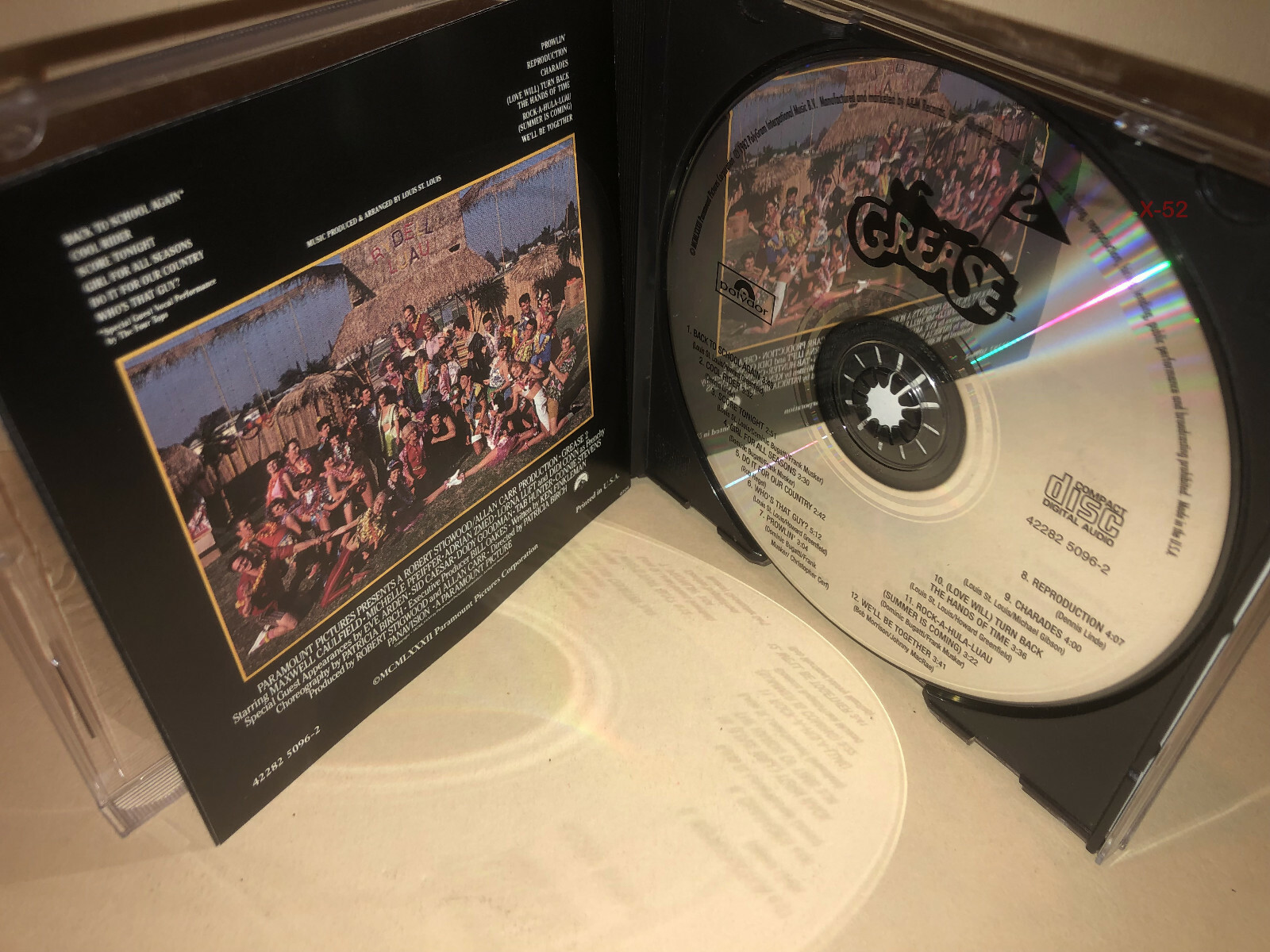 Grease 2 CD soundtrack The Four Tops Michelle Pfeiffer T-Birds Pink ...