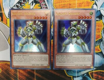 2x Yugioh Galaxy Soldier DUPO-EN062 Ultra Rare 1st Edition | eBay