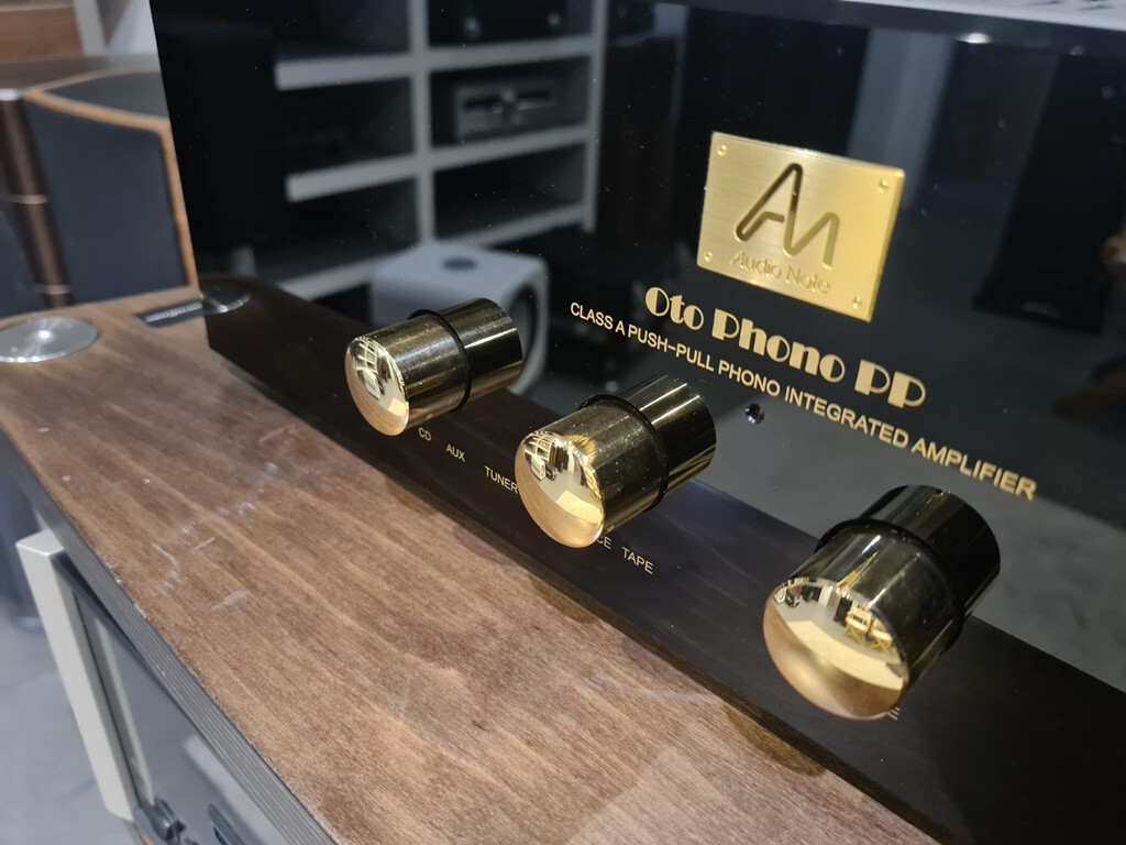 AUDIO NOTE OTO PHONO PP DEMO AMPLIFICATORE INTEGRATO A VALVOLE EL84 ...