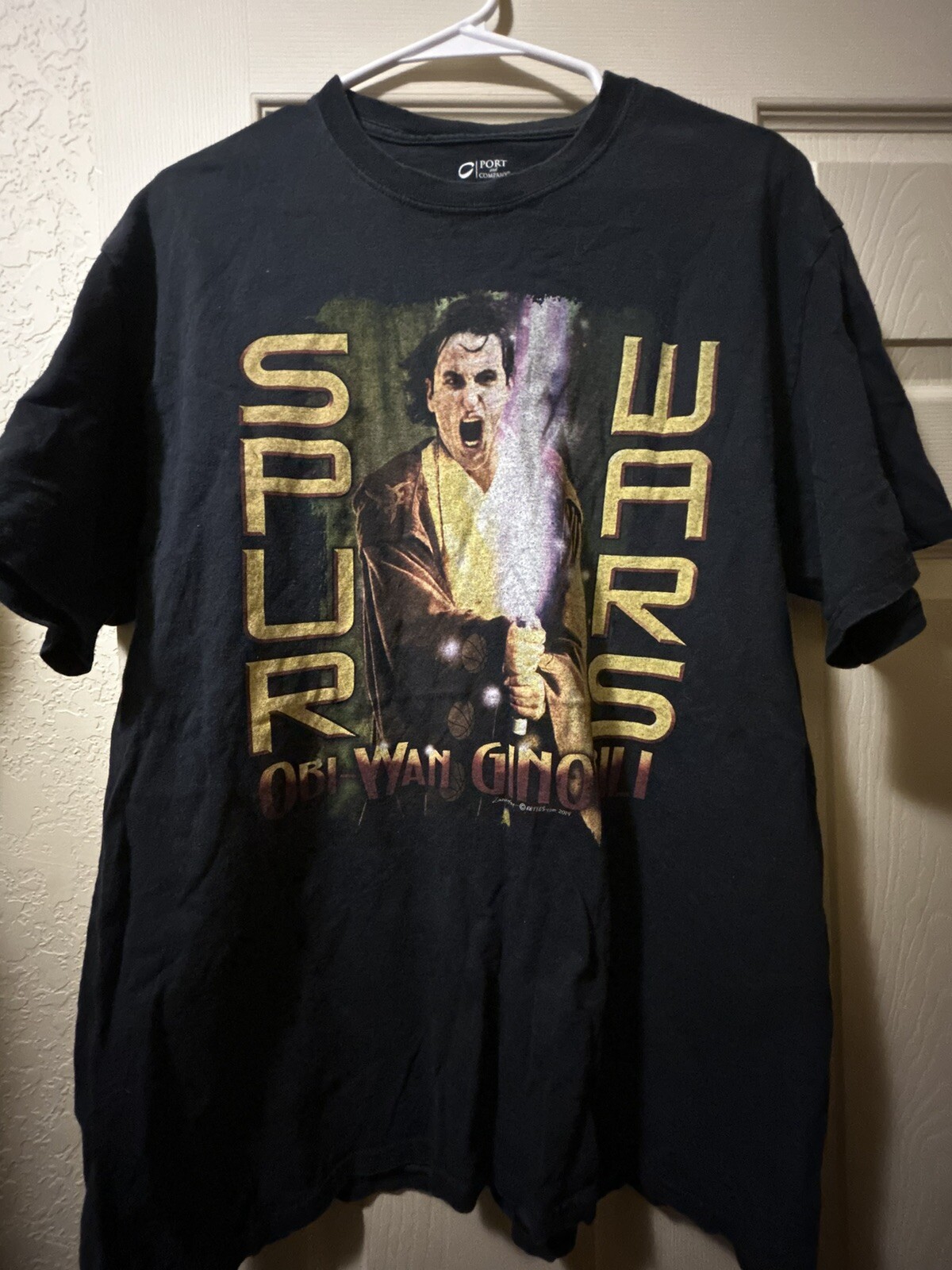 Vintage NBA San Antonio Spurs Manu Ginobili Star Wars… - Gem