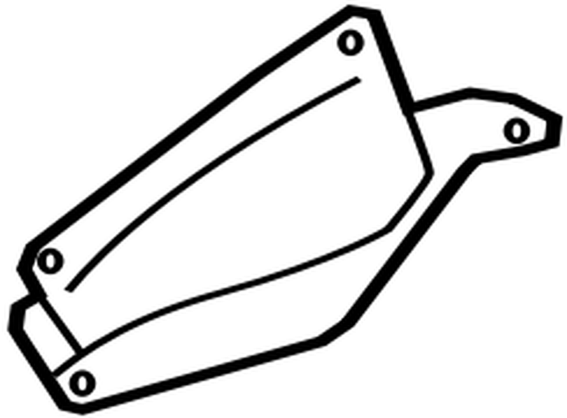 53737-0C030 Toyota Seal, front fender apron, lh 537370C030, New Genuine ...