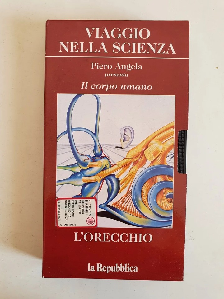 2 VHS Piero Angela Viaggio Nella Scienza Occhio Orecchio | eBay