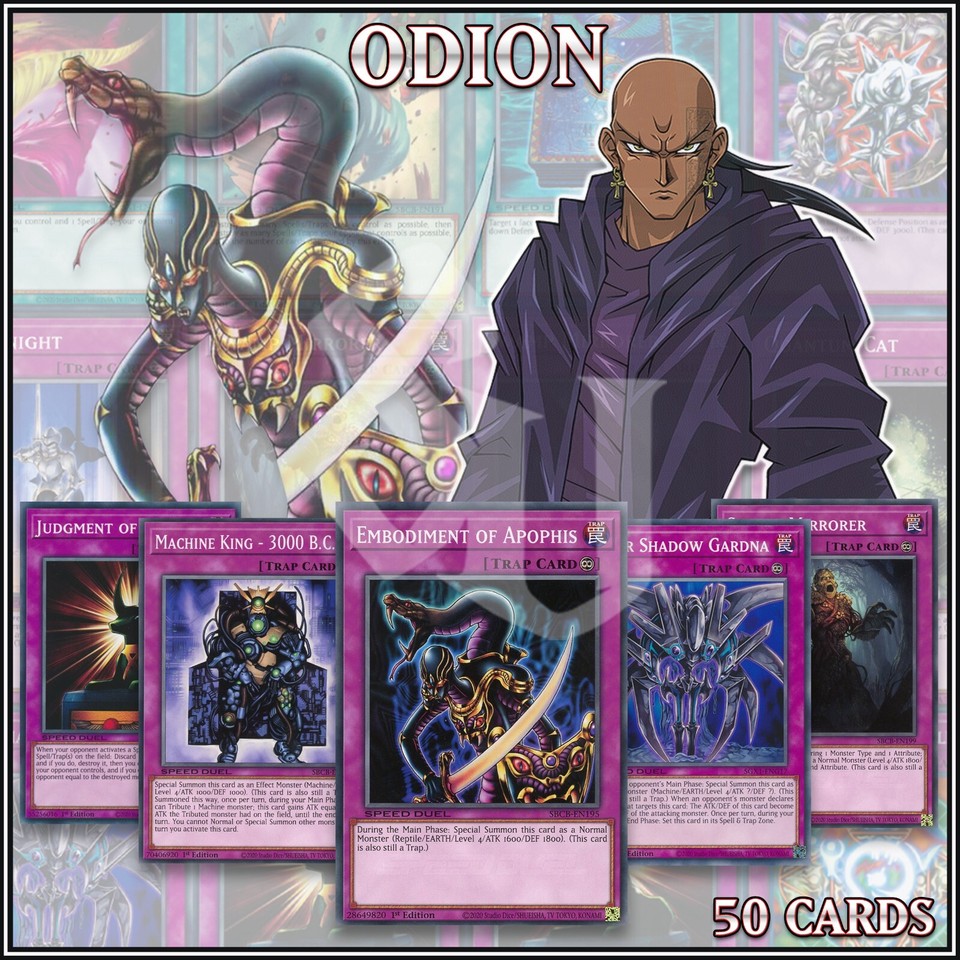 STARTER DECK ODION 50 | Embodiment Apophis Judgment Anubis Trap Jammer ...