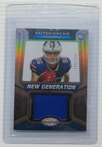 2023 Certified Dalton Kincaid Bronze New Generation Rookie Jersey RC ...