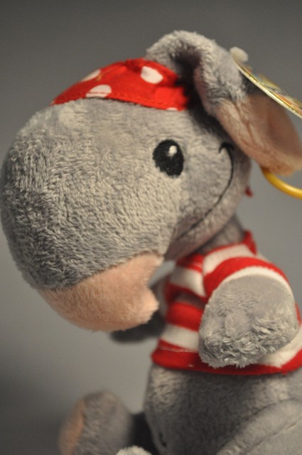 Neopets Pirate Blumaroo 6” Plush Plushie Gray Stuffed Toy Petpet 2004 ...