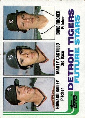 1982 Topps Baseball Card #261 Detroit Tigers Future Stars | eBay