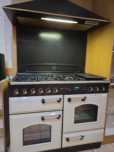 Leisure Range cooker 110 Cream Dual Fuel Used Working Needs Good Clean ...