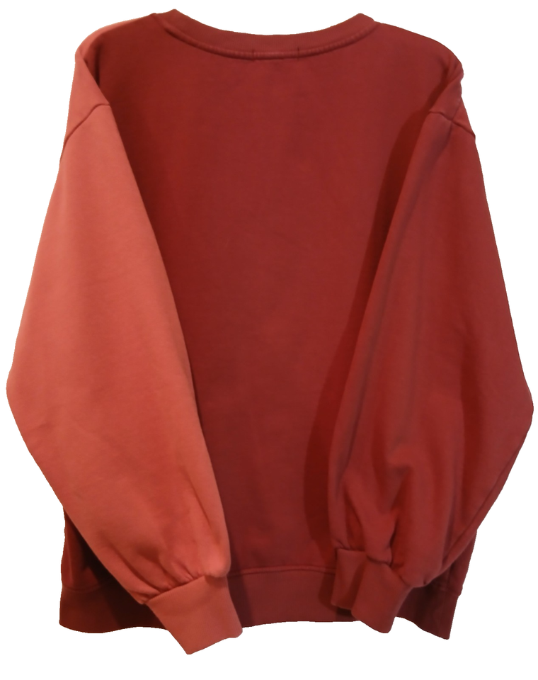 True Religion Men XL Tibetan RED color Block Pullover Sweatshirt | eBay