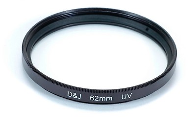 D&J 62mm UV Skylight Haze Camera Lens Glass Filter Made in Japan 15669 ...