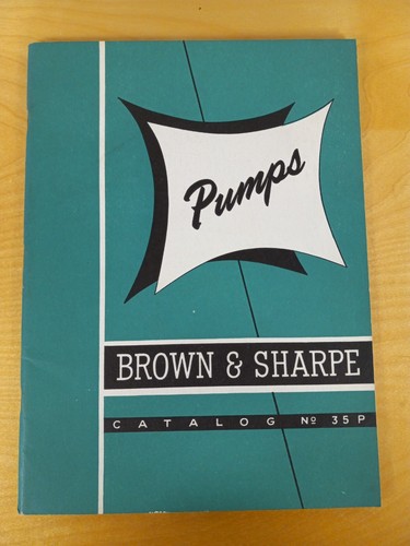 Vintage 1956 Brown & Sharpe Pump Catalog # 35P - 72 Pages | eBay