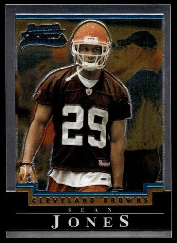 2004 Bowman Chrome Sean Jones Rookie Cleveland Browns #186 | eBay