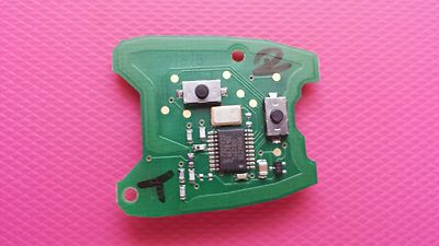 2 x CITOREN/PEUGEOT/TOYOTA 2 BUTTON REMOTE KEY CIRCUIT BOARD B000787C ...
