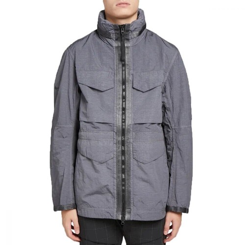 Nike Men's Sportswear Tech Pack High Density M65 Zipper Jacket Dark Grey- Black | eBay