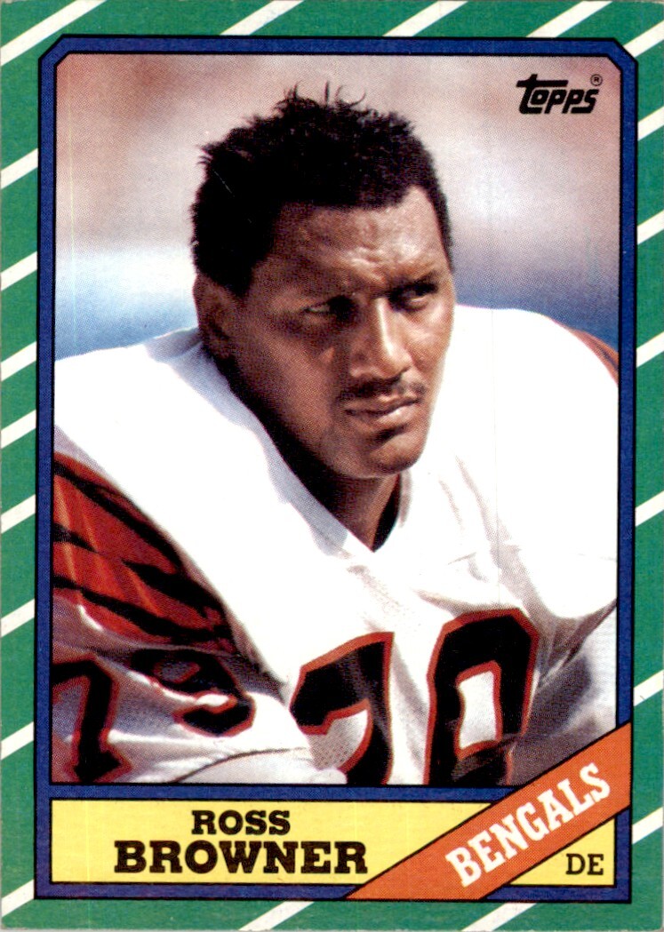 1986 TOPPS! ROSS BROWNER* CINCINNATI BENGALS #263 | eBay