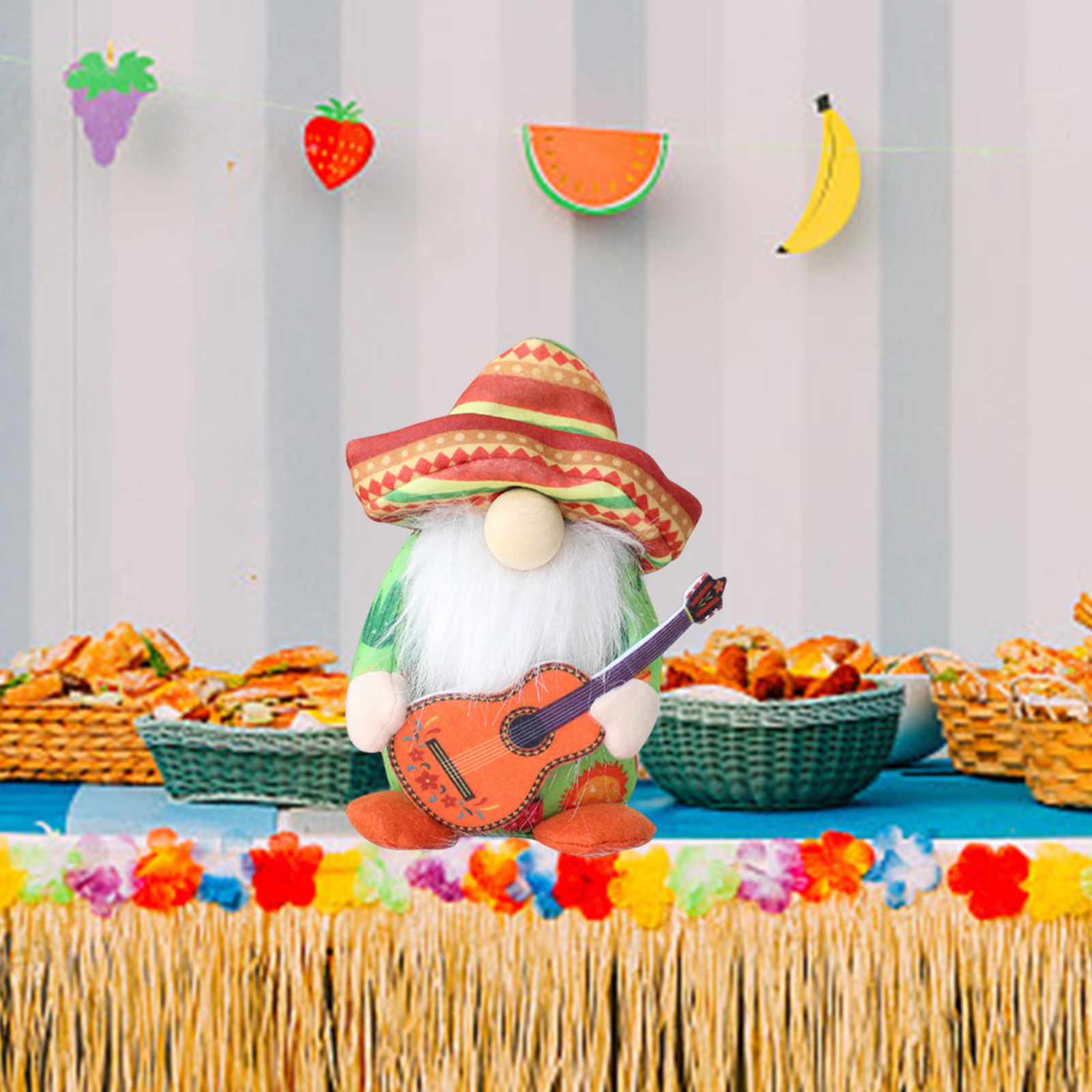 Faceless Doll Colorful Dress Gift Hug Cactus Dwarf Elder Ornament Soft ...