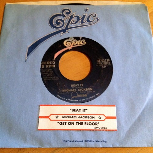 Michael Jackson 45 Beat It / Get On the Floor w/ts | eBay