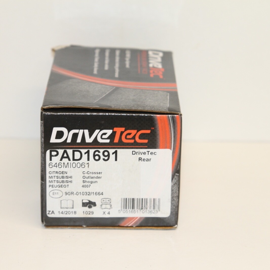 Apec PAD1691 Brake Pad Set for sale online | eBay