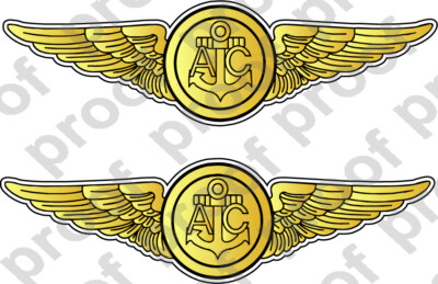 STICKER USN NAVY AIRCREW WINGS | eBay