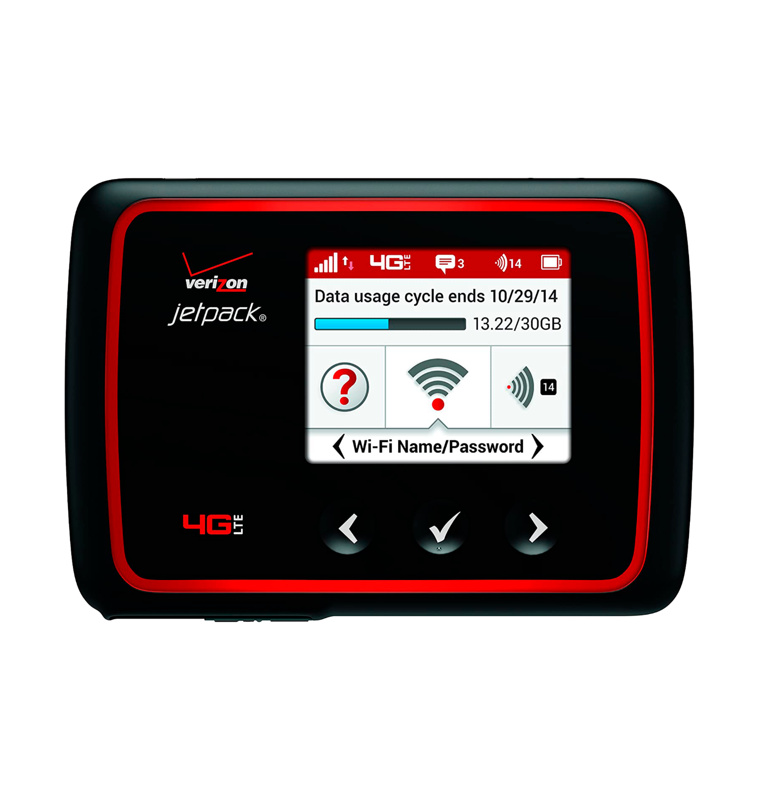 NovAtel Jetpack MiFi 6620L Verizon Wi-Fi Hotspot Modem for sale online ...