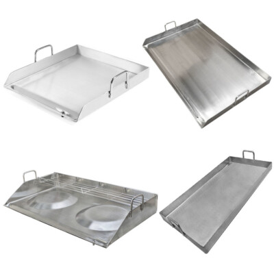 Stainless Steel Griddle Grill Plancha Comal BBQ Heavy Duty Comal ...