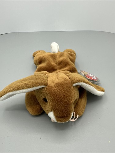 Rare Ty Beanie Baby – Ears the Rabbit Retired - Tag Errors PVC Rare ...