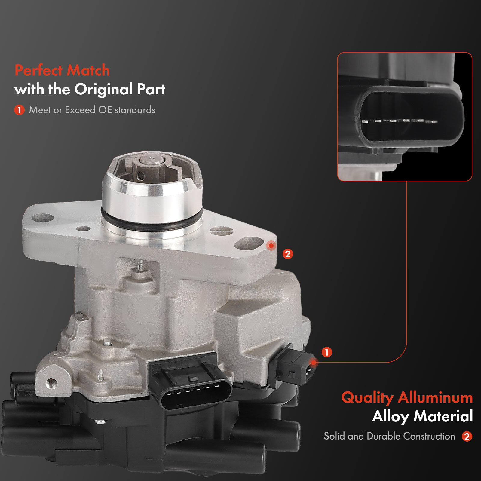 Ignition Distributor for Chrysler Cirrus Sebring Dodge Avenger Stratus ...